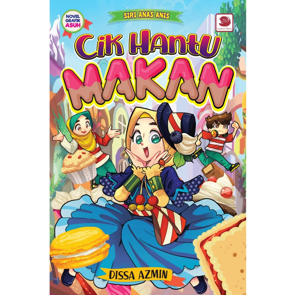 Novel Grafik Remaja Berwarna Bacaan Nilam Geng Besi Cik Hantu Makan Bff ...