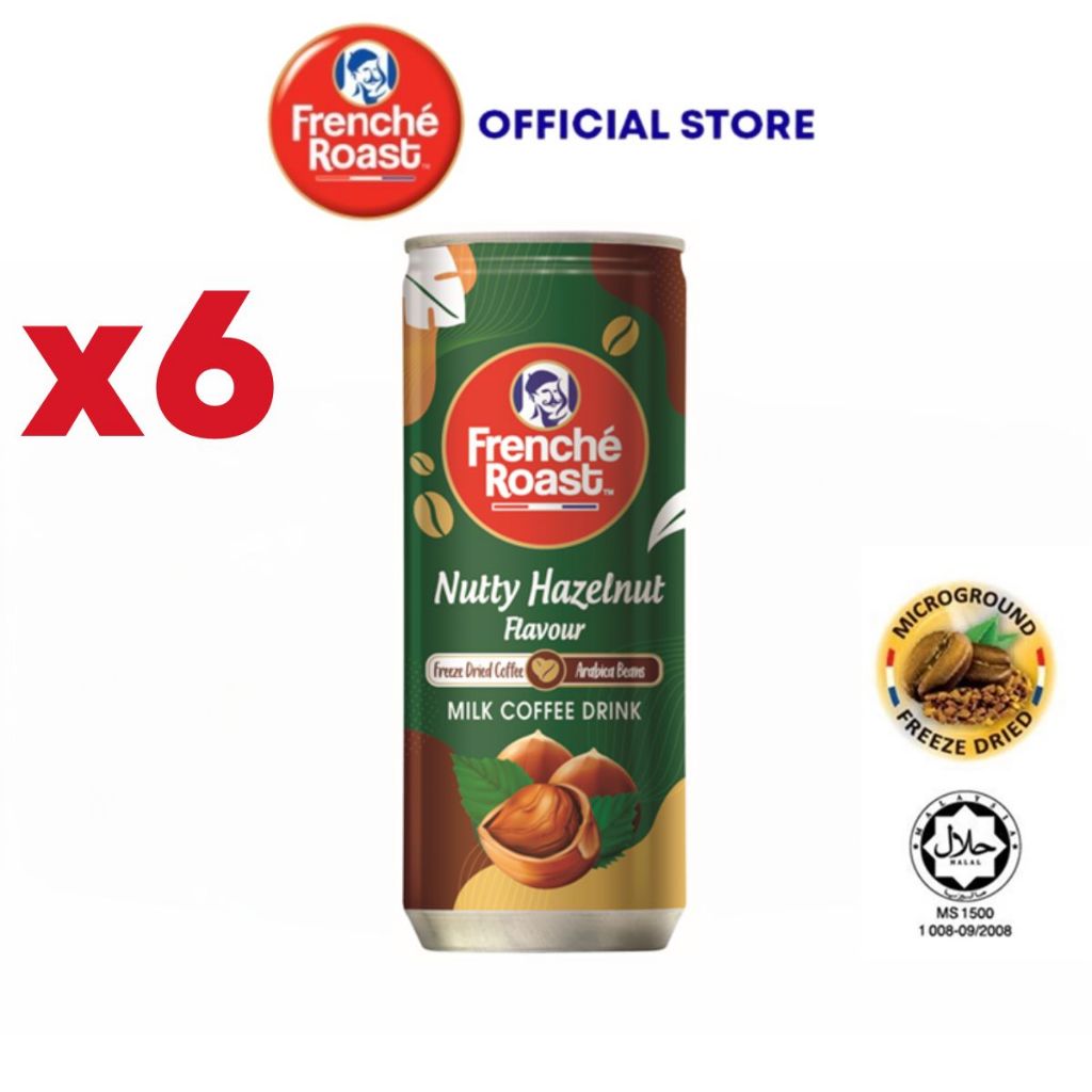 RTD - Frenche Roast Nutty Hazelnut 240ML (6 cans) | Shopee Malaysia