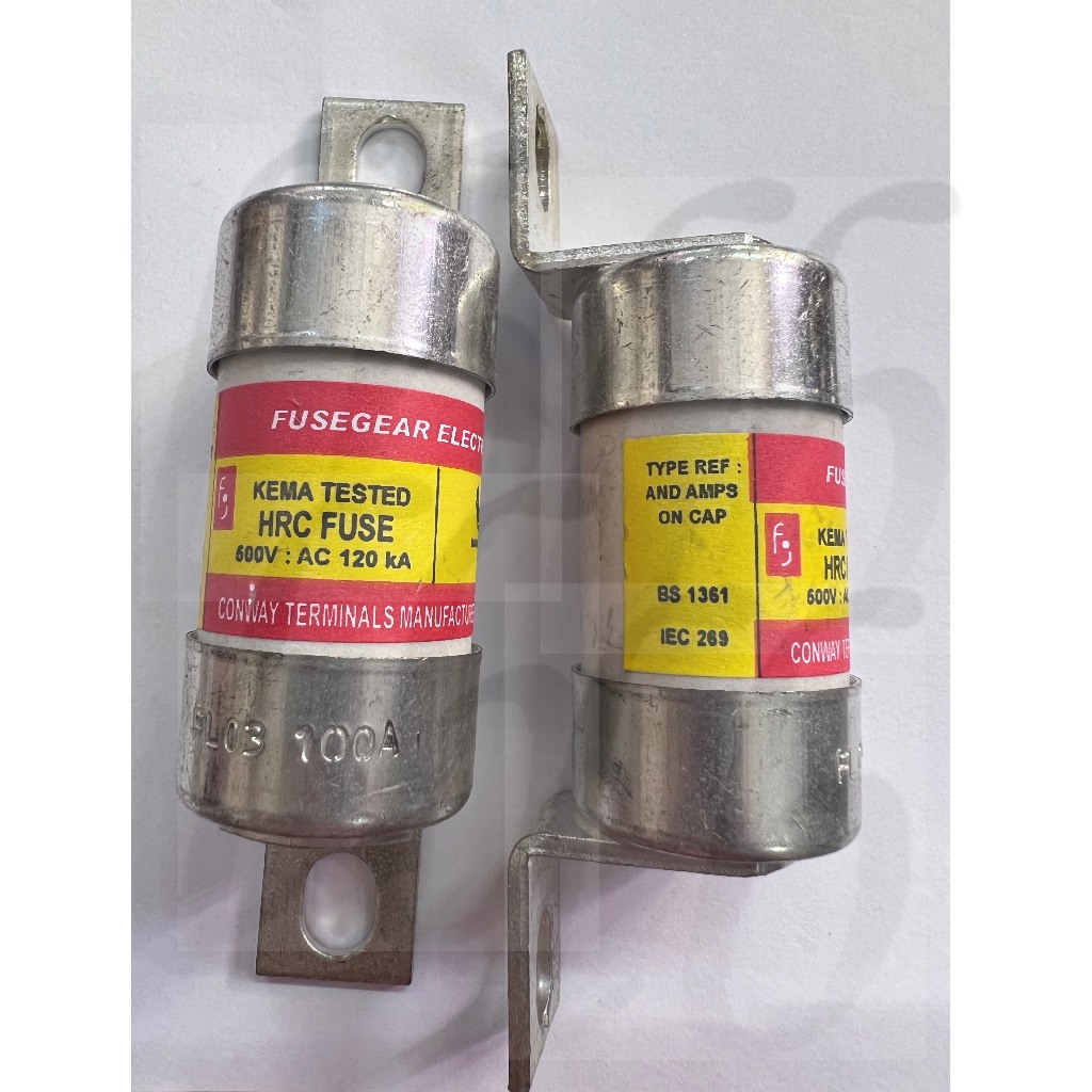 Fusegear 100A FL03 HRC Fuse Link | Shopee Malaysia