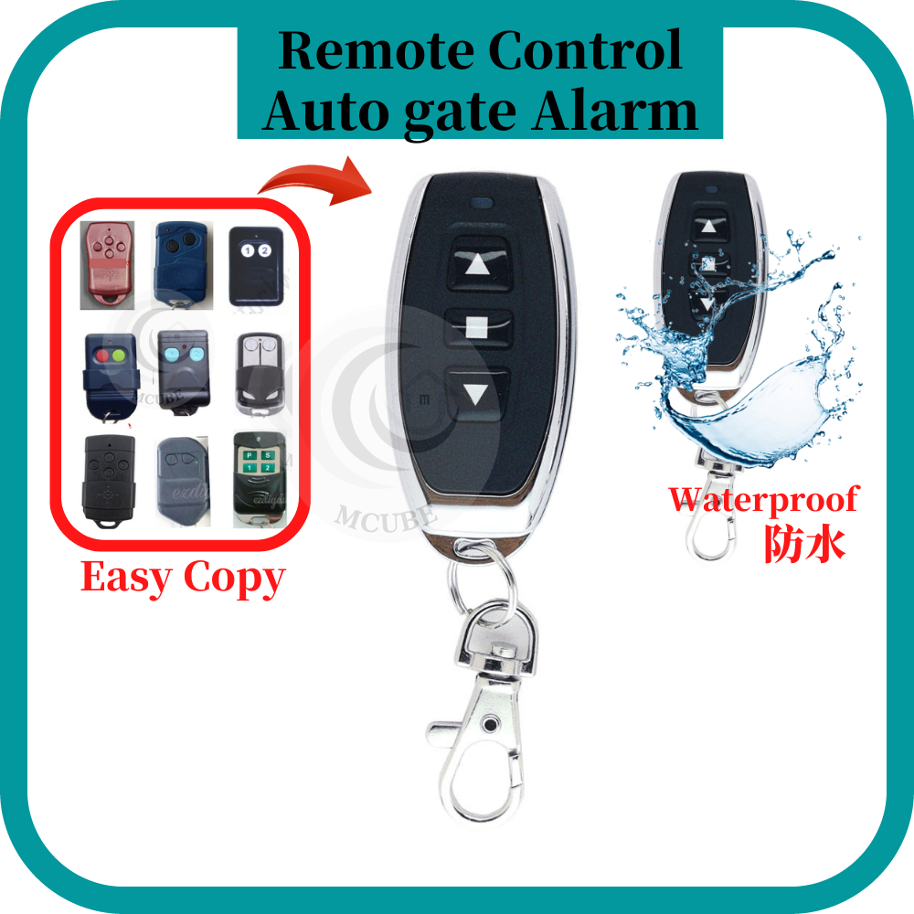 Clone Type D.I.Y Remote Autogate Alarm Remote Pagar 自动门遥控器 330Mhz 433Mhz 315Mhz | Shopee Malaysia