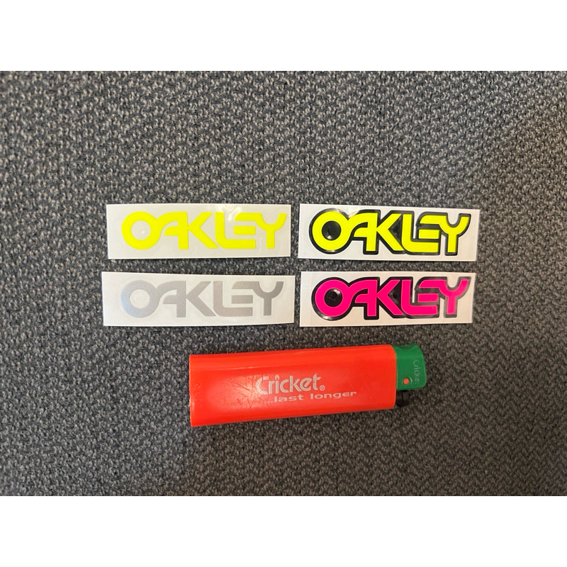 Sticker oakley tulisan kecil 5/6cm (CUTTING STICKER) mtsticker | Shopee ...