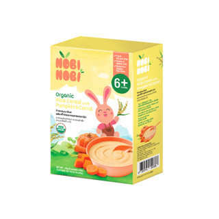 [HALAL] Organic Pumpkin & Organic Carrot Nobi Nobi Organic Rice Cereal ...
