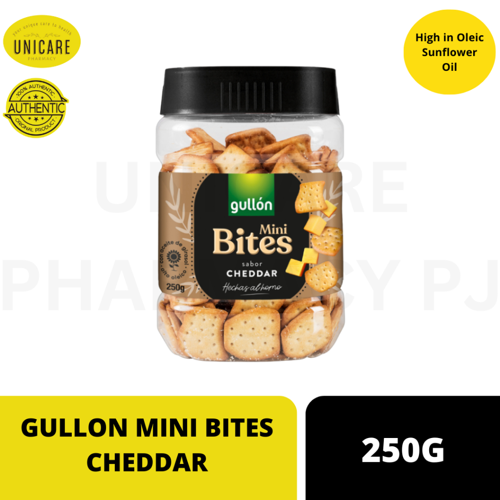 GULLON MINI BITES CHEDDAR 250G | Shopee Malaysia