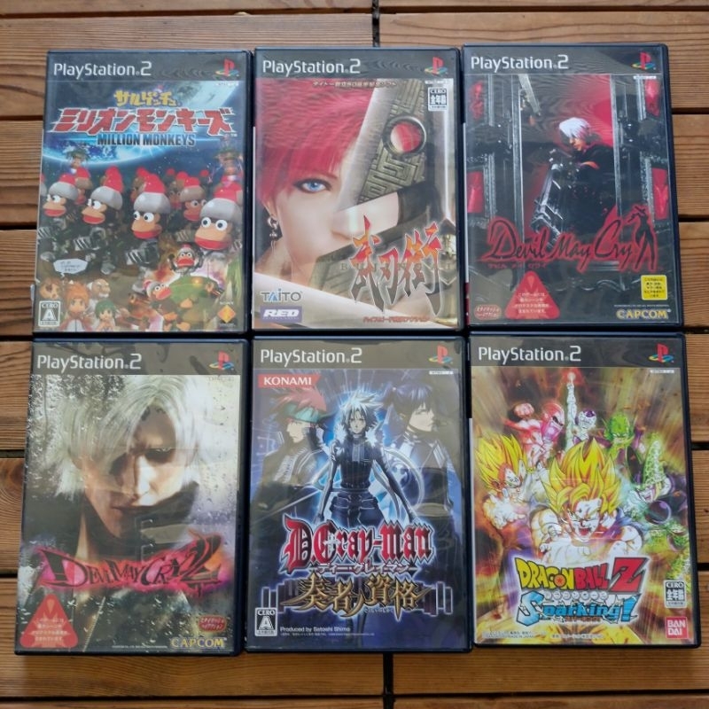 Various USED PS2 Japanese Games RM30 titles | Shopee Malaysia