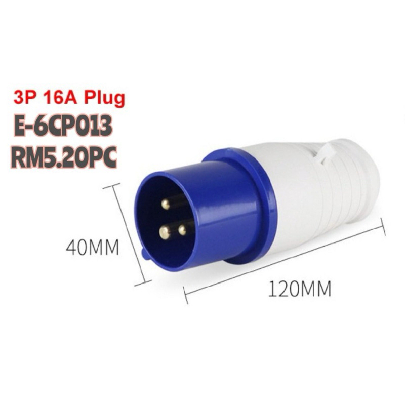 *ETARO A GRADE IP44 WATERPROOF INDUSTRIAL CEE 16AMP &32AMP PLUG& SOCKET ...