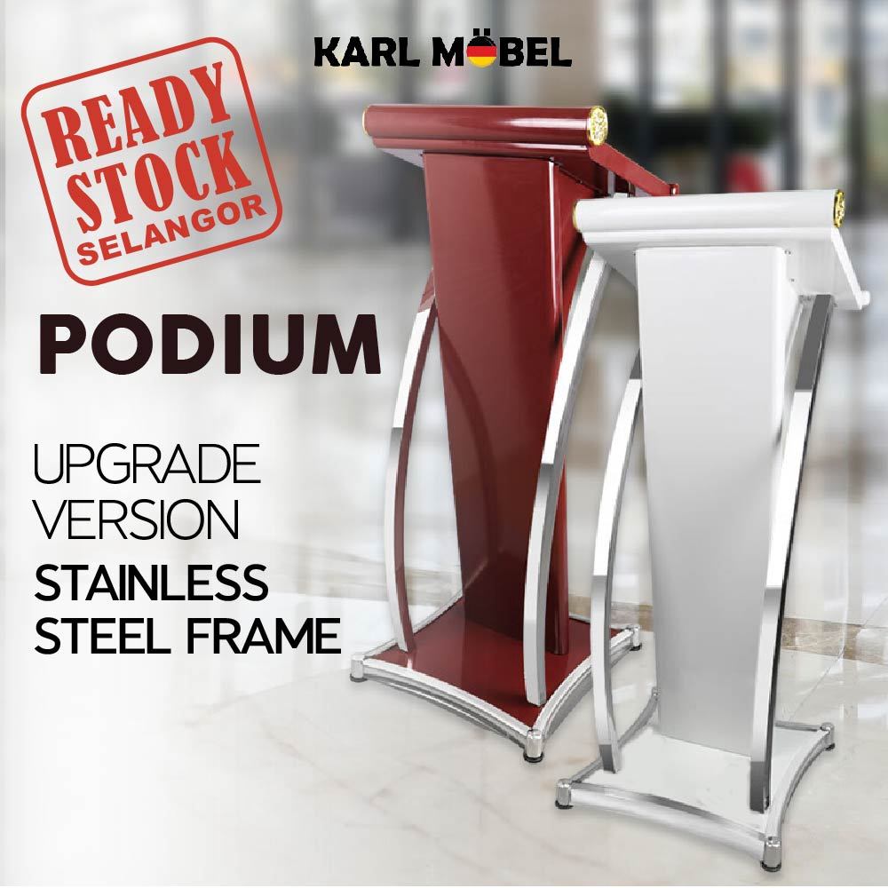 Ready Stock Rostrum Podium stand Speaker Stage Reception Lecture Hall ...
