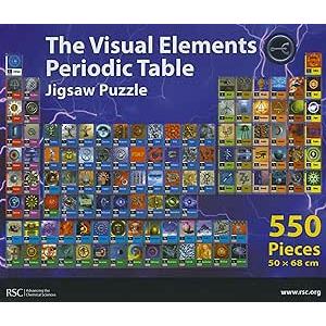 The Visual Elements Periodic Table Jigsaw Puzzle | Shopee Malaysia
