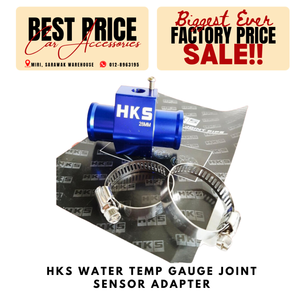 HKS Water Temp Gauge Joint Sensor Adapter | Shopee Malaysia