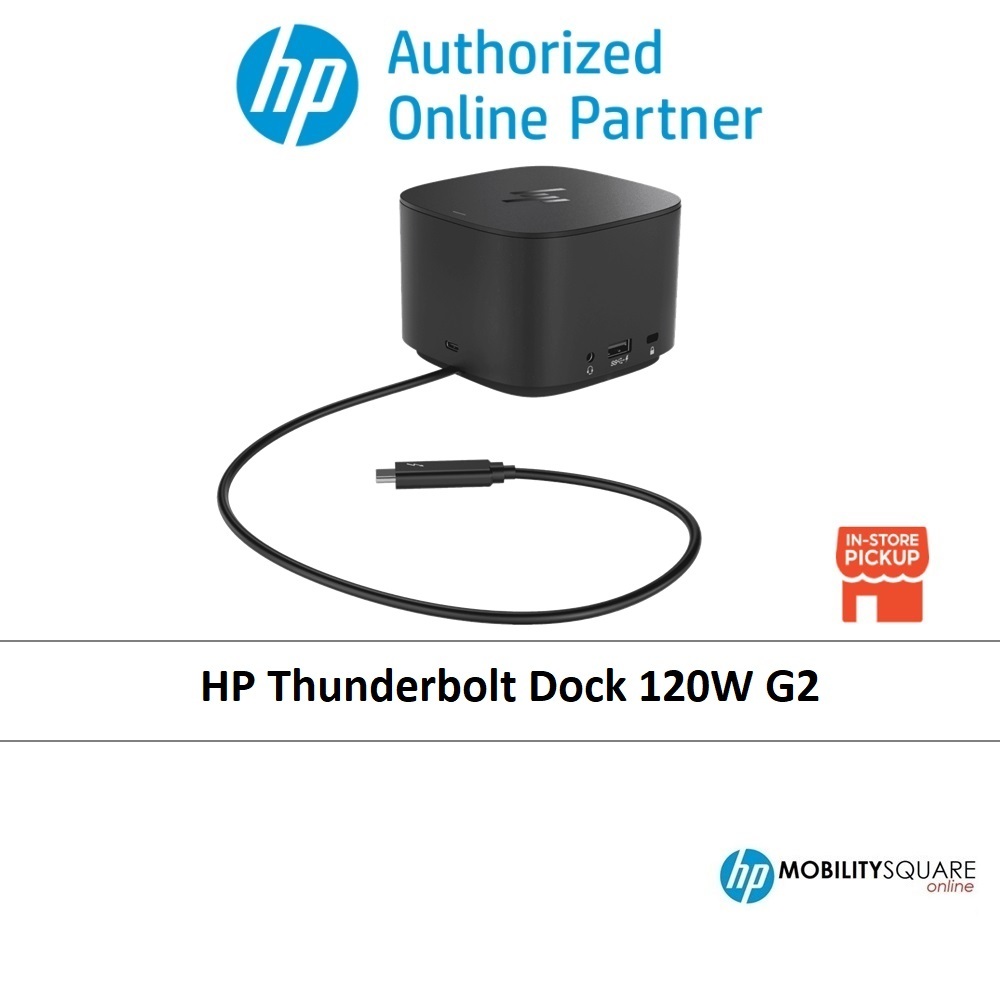 HP Thunderbolt Dock 120W G2 - 2UK37AA | Shopee Malaysia
