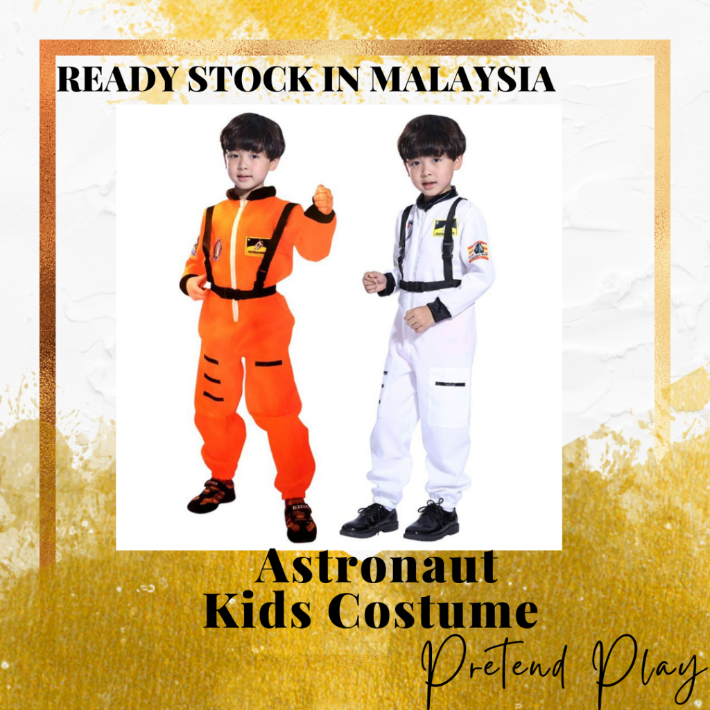 Kids Costume - Cosplay Occupation Uniform Career Day For Astronaut ...