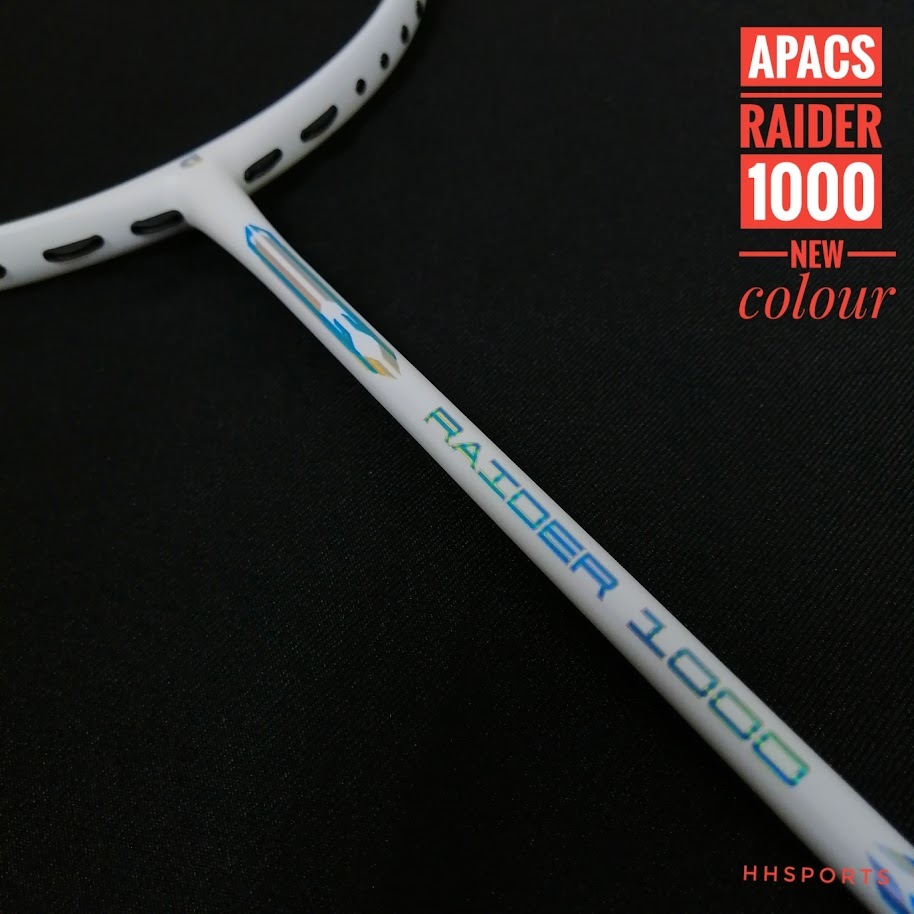 APACS Racket RAIDER 1000 new colour ( Original ) FREE String/Grip ...