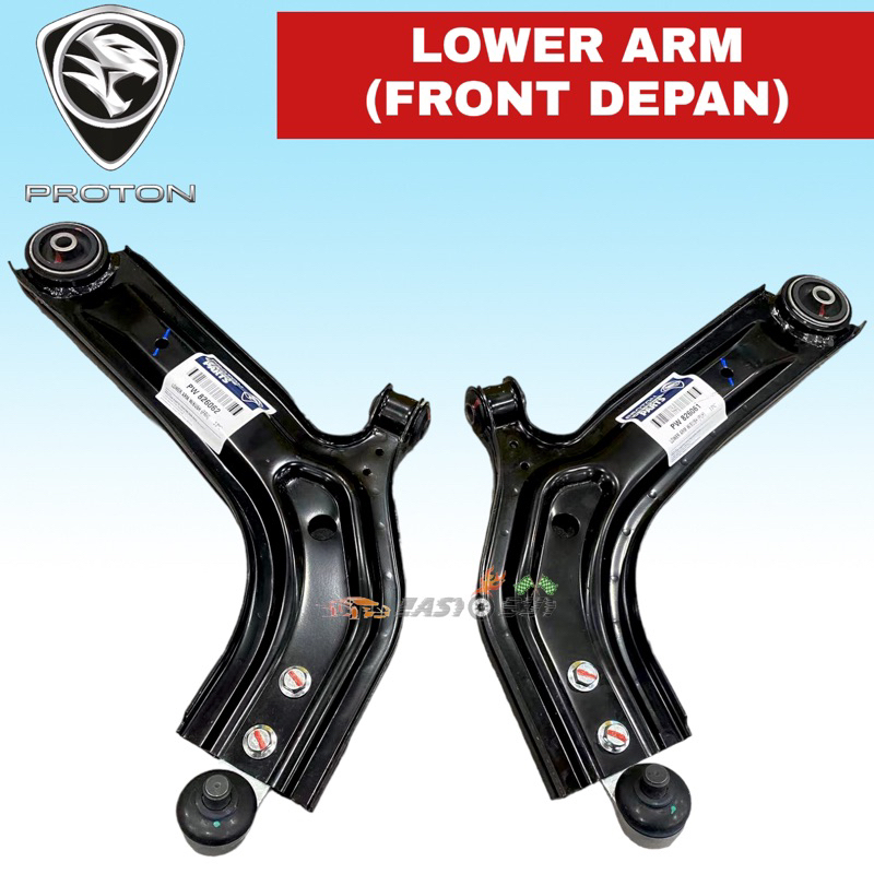 100% ORIGINAL PROTON LOWER ARM (FRONT DEPAN) - PROTON SAGA BLM / FL ...