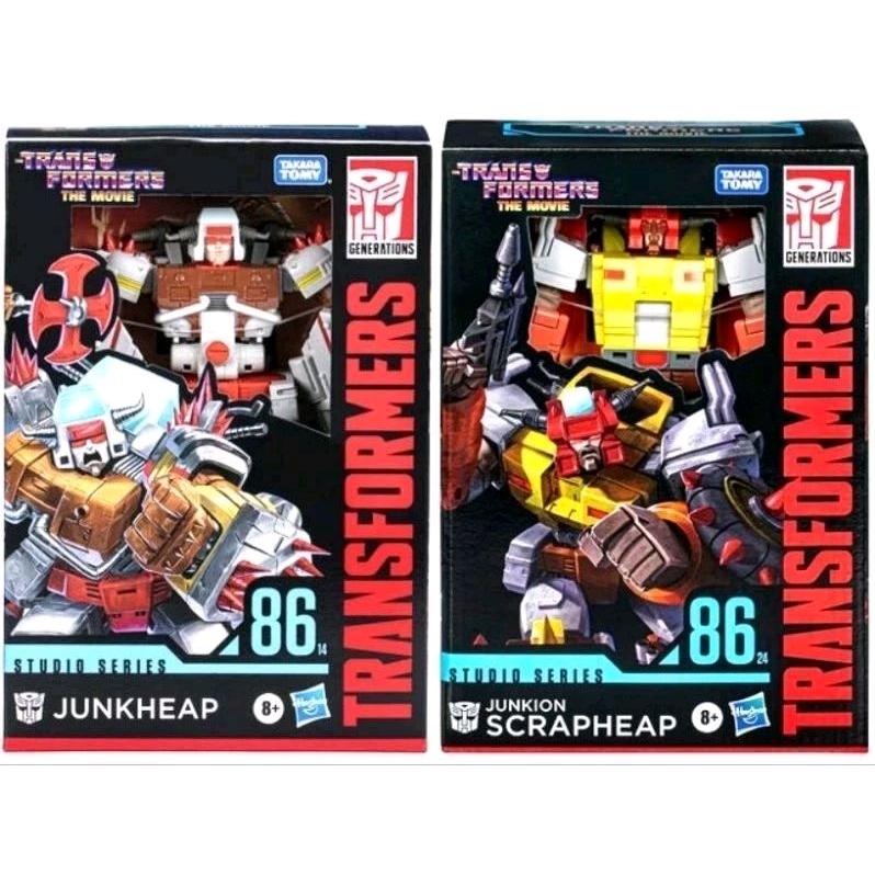 Transformers Studio Series 86 Voyager Junkheap Scrapheap Ratchet Hot ...