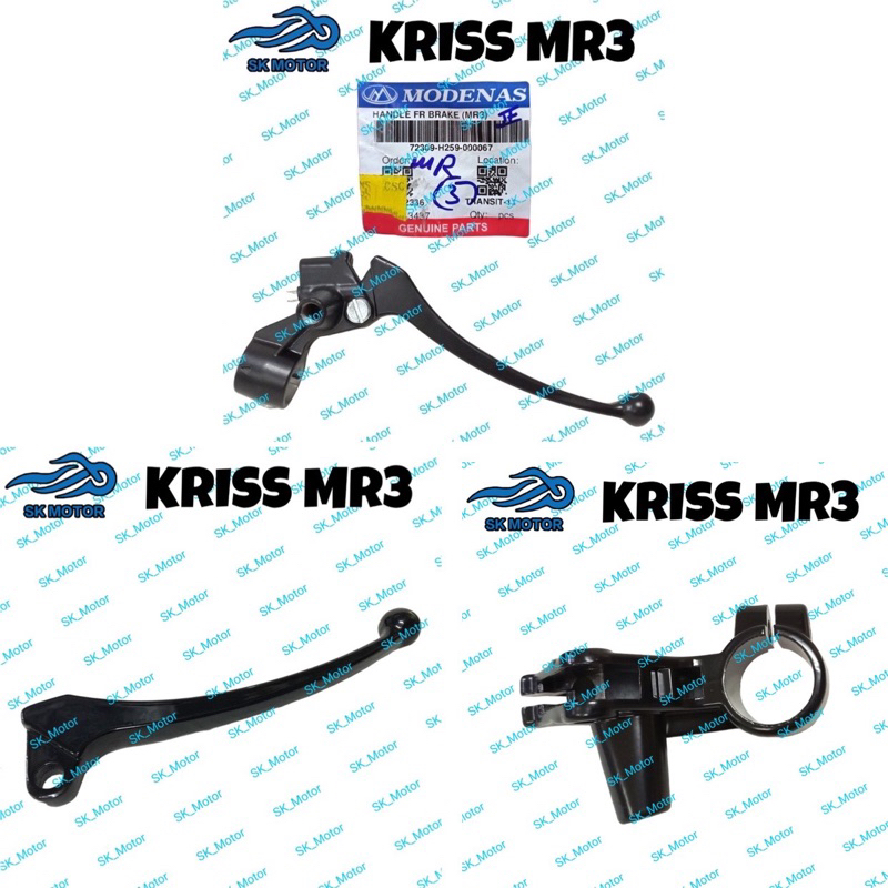 Modenas KRISS MR3 (No Disc) Original Handle Front Brake Lever With ...