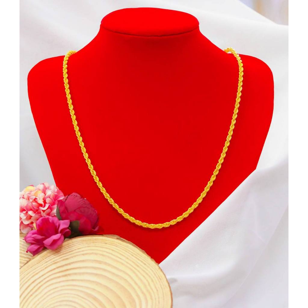 EMAS BANGKOK RANTAI LEHER PINTAL TOCANG (70CM) | Shopee Malaysia