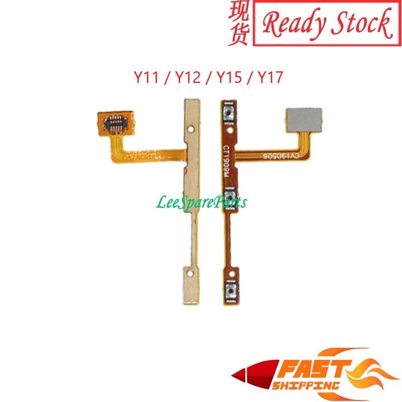 Vivo Y11 2019 / Y12 2019 / Y15 2019 / Y15a / Y15s / Y16 / Y17 Power On Off Volume Switch Button ...