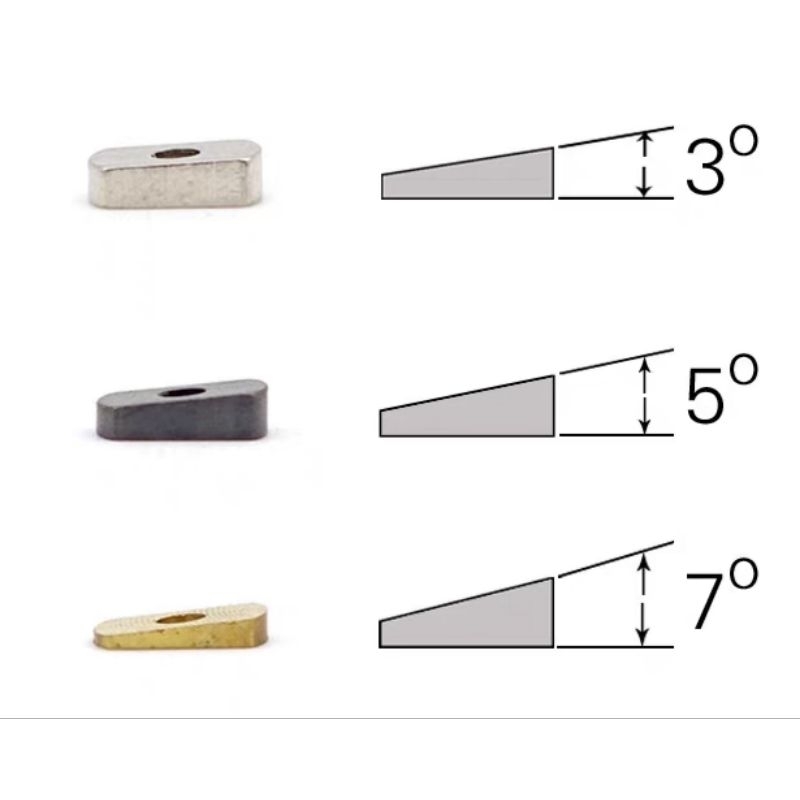 Tamiya Bmax Metal Angle Adjuster Plate 2pcs Set(3°,5°,7°) | Shopee Malaysia