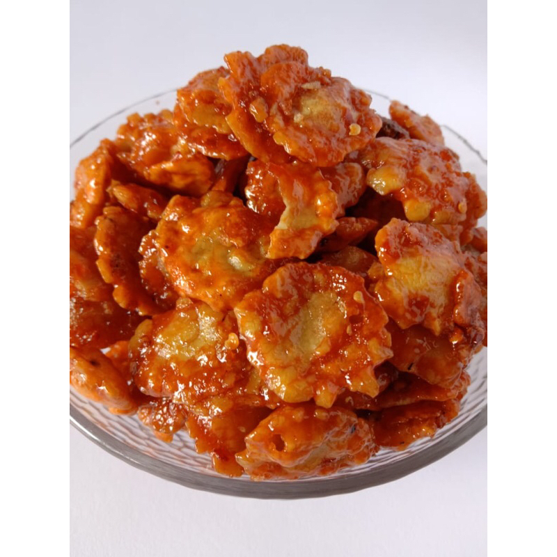 Emping melinjo pedas manis @ Manis 💥 jajanan Khas indonesia_Siap makan ...