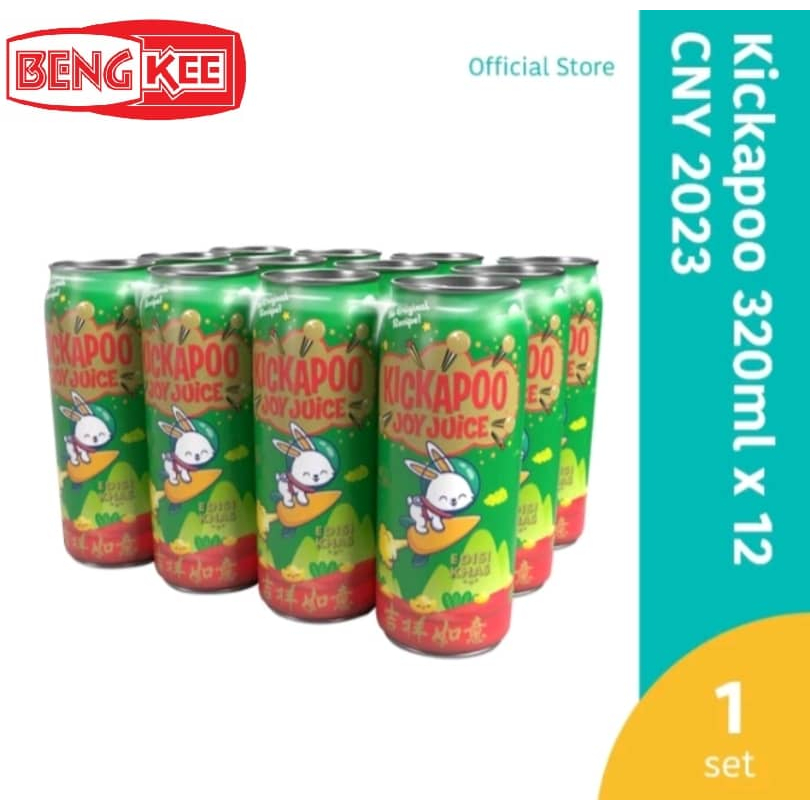 Beng kee kickapoo cny 2024 tin 320ml*12pcs | Shopee Malaysia
