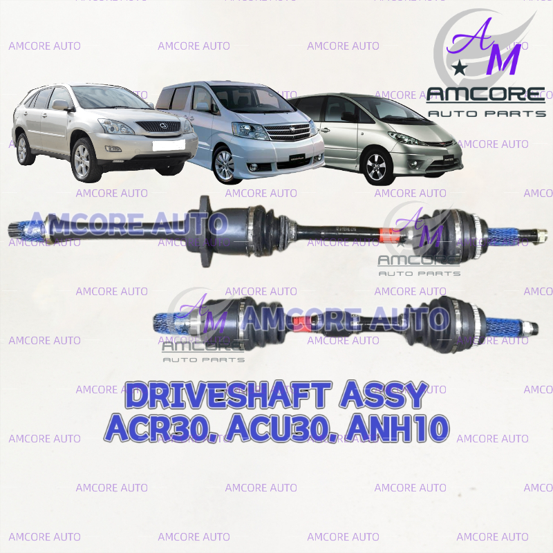 TOYOTA ESTIMA ACR30 / ALPHARD ANH10 / HARRIER ACU30 - DRIVESHAFT / DRIVE SAHFT ASSY | Shopee ...