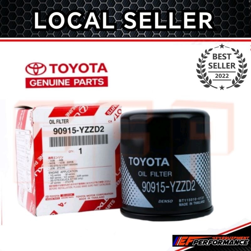 TOYOTA 90915 YZZD2 HILUX VIGO KUN25 REVO GUN125 HIACE KDH200 FORTUNER ...