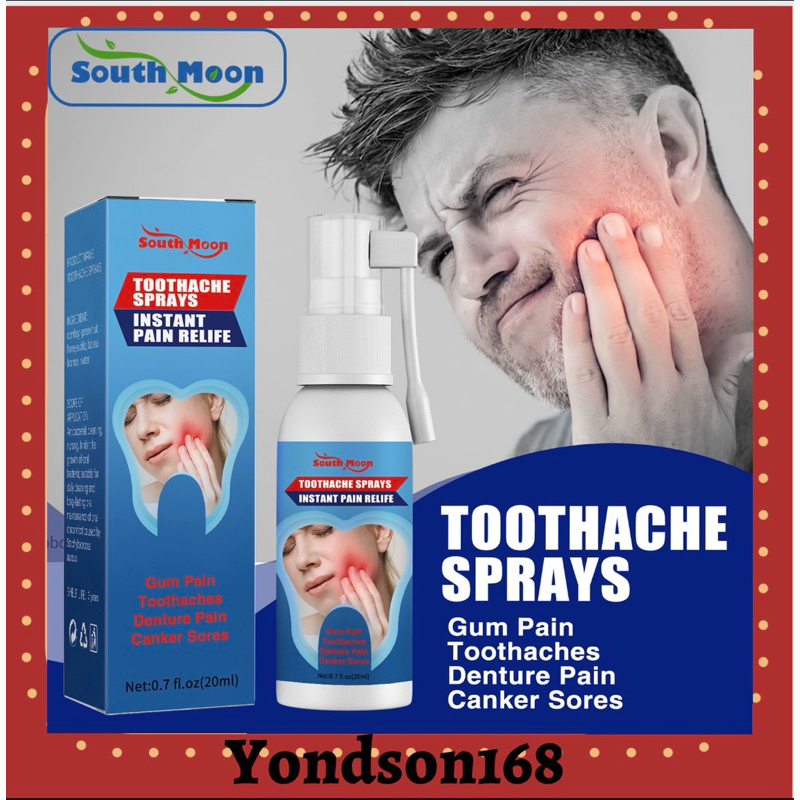 original ubat sakit gigi berlubang toothache spray herbal analgesic ...