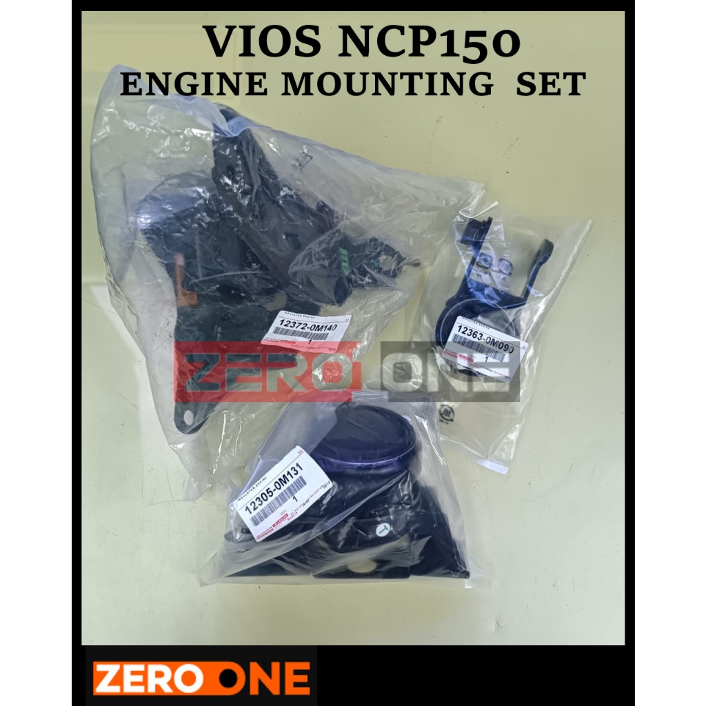 TOYOTA VIOS NCP150 ENGINE MOUNTING SET | Shopee Malaysia