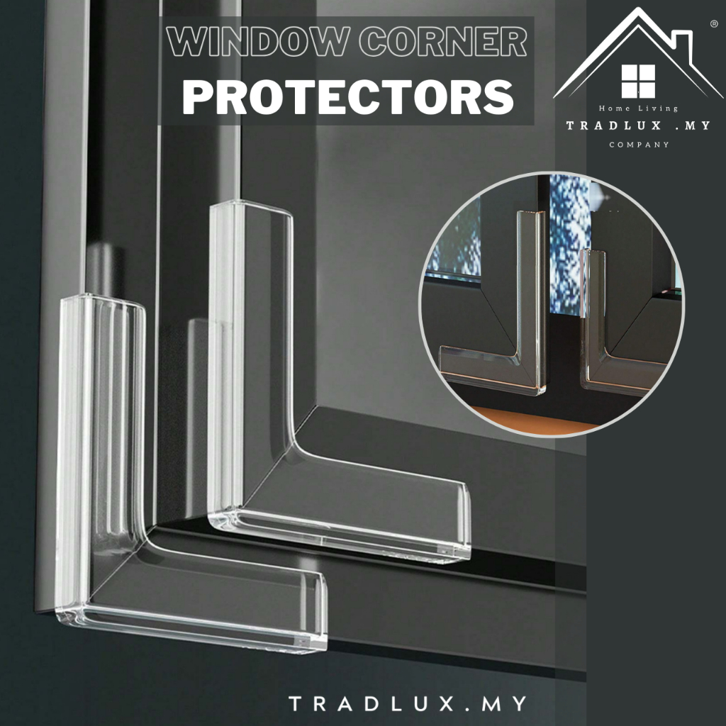 Window Anti-Collision Silicone Corner Protector Windows and Windows ...