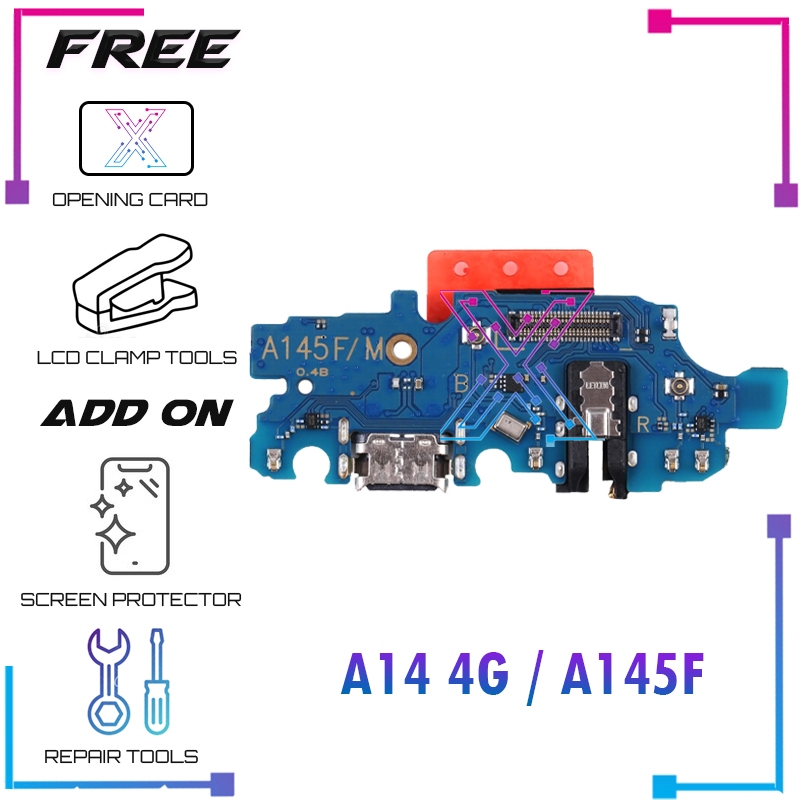 For Samsung SAMSUNG A14 4G / A145F / A14 5G / A146P Charging Board Usb ...