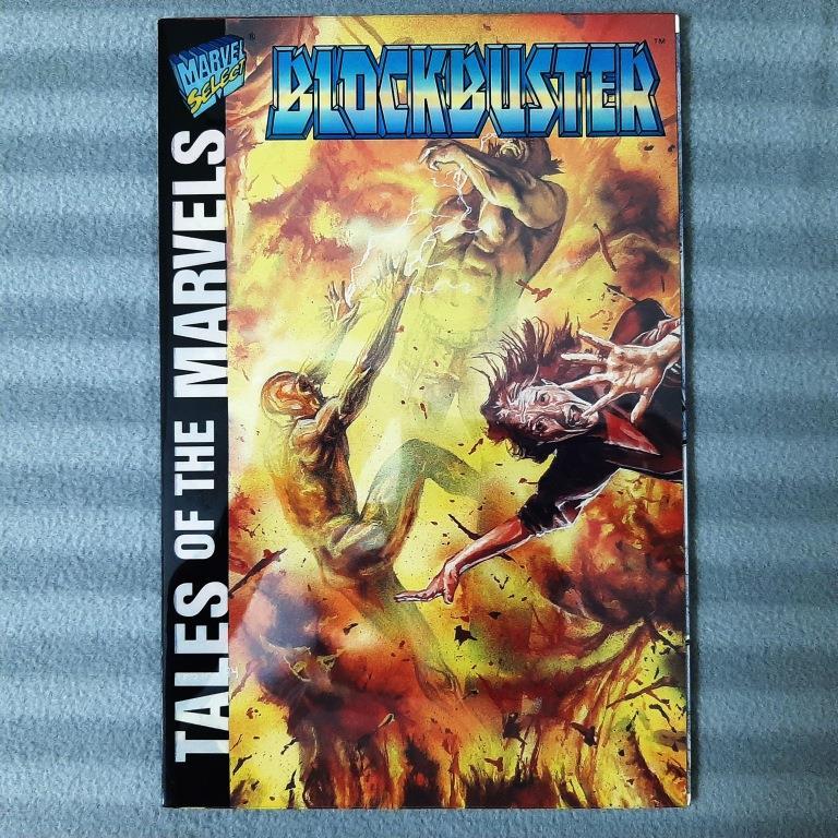 Tales of the Marvels: Blockbuster #1 Acetate Cover (One-Shot) Marvel ...