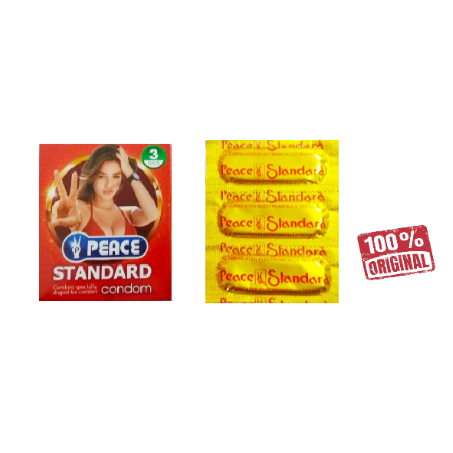 Peace Standard Condom (3pcs) | Shopee Malaysia