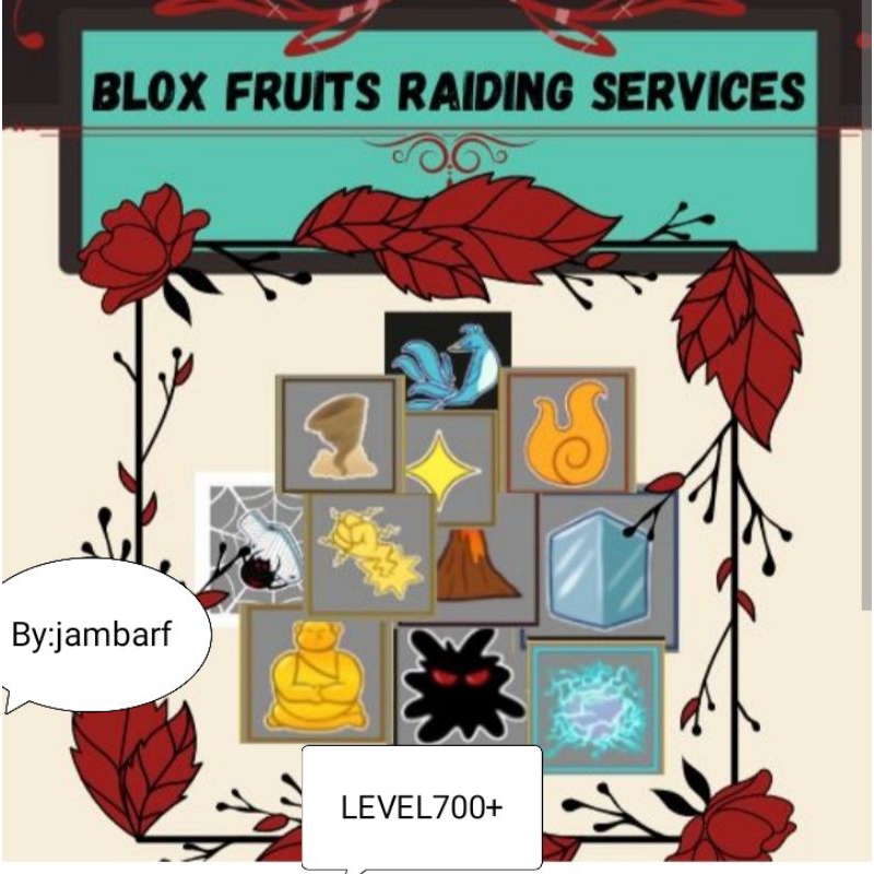 BLOX FRUIT RAID SERVICE(LEVEL700+)READ CAREFULLY | Shopee Malaysia
