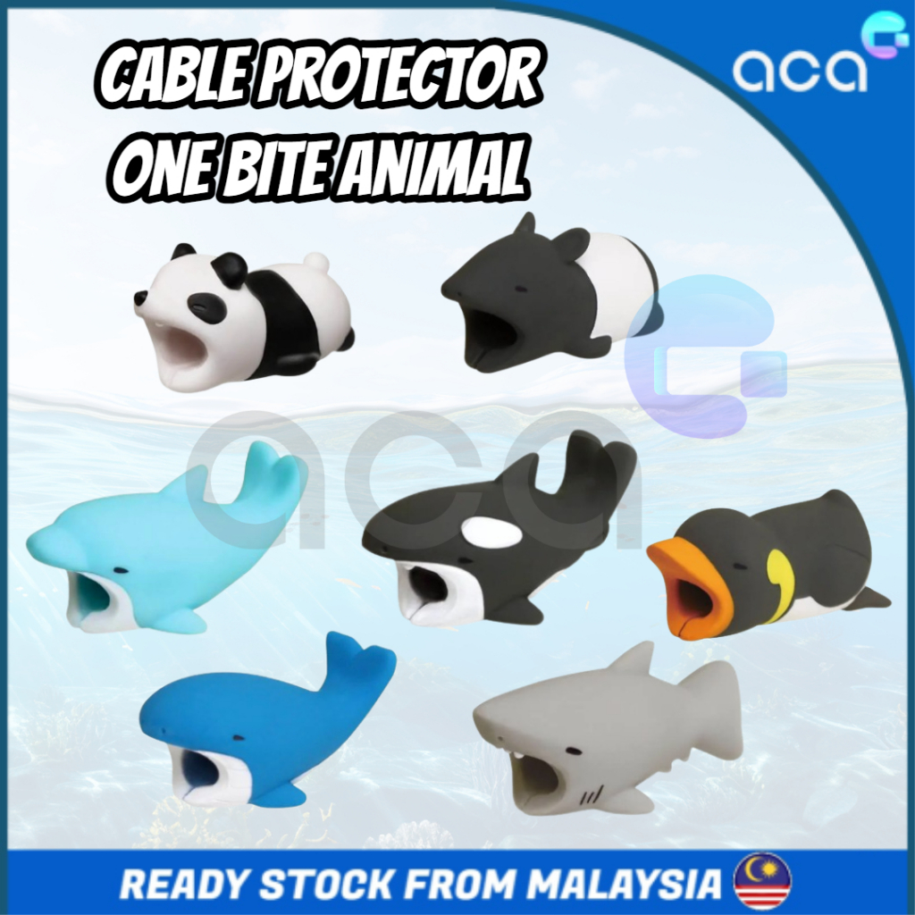 Cute Animal Cable Bite Cable Protector Cord Wire Protection for Android ...