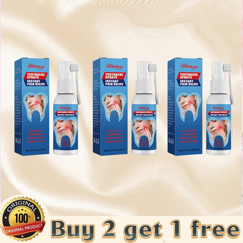 Ready stock toothache pain relief spray gingival herbal antibacterial ...