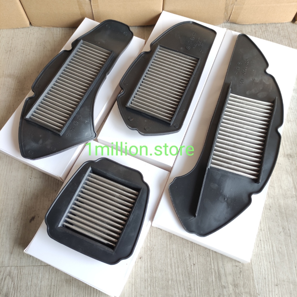 AIR FILTER RACING POWER FLOW WASHABLE STAINLESS STEEL 135LC V1-V8 Y15ZR ...