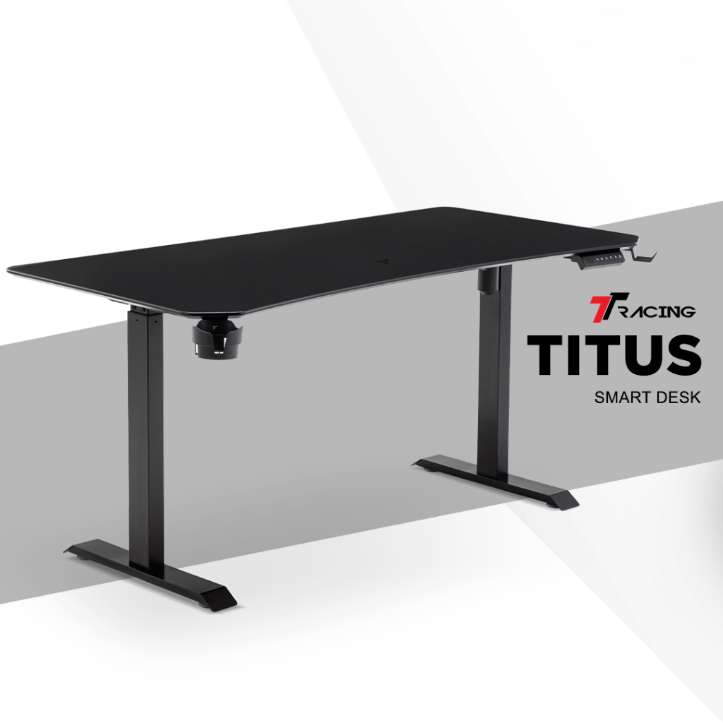 TTRacing Titus Smart Desk Height Adjustable Study Working Home Office ...