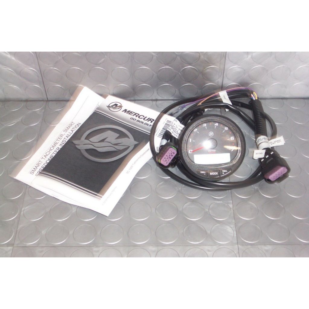 Outboard Motor Engine Marine Mercury Tachometer RPM & Digital (Outboard ...