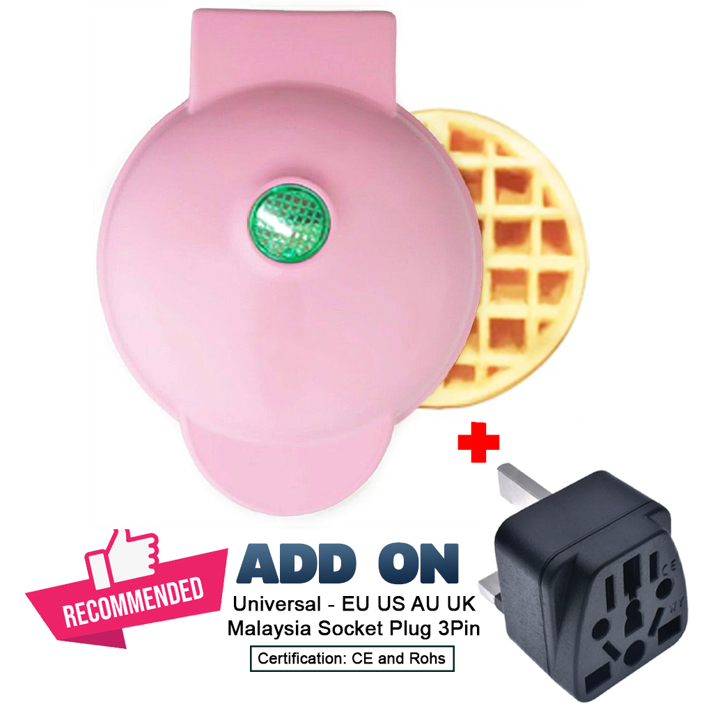 Waffle Maker Toaster Round Wafel Electric Mini Waffles Machine ...