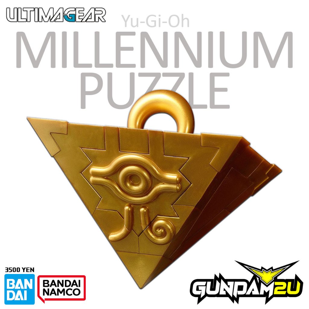 BANDAI ULTIMAGEAR Millennium Puzzle - Yugioh Plastic Model Kit ...