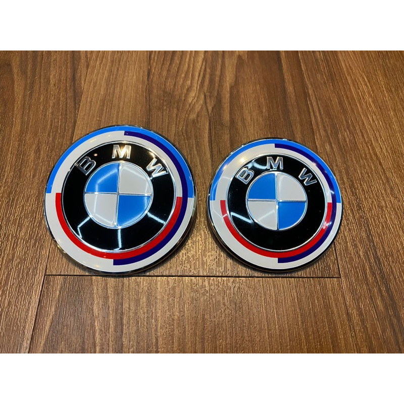 BMW 50th Anniversary 50 Anniversary Emblem Logo Front Emblem Logo Rear ...