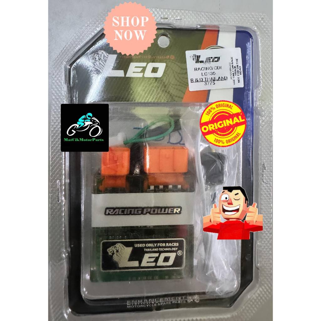 LEO RACING POWER THAILAND CDI RACING UNIT LC135 V1/V2/V3/V4/V5/V6/V7 ...