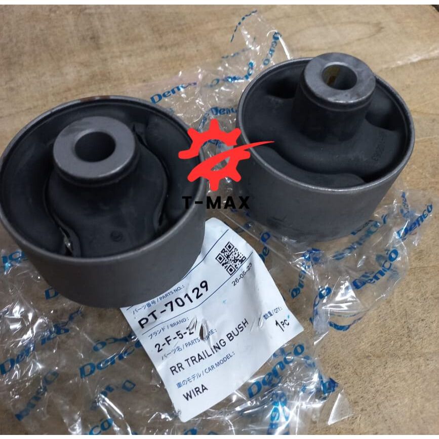 1PC TRAILING ARM BUSH PRT Wira Waja Preve Persona Gen2 Satria Old ...