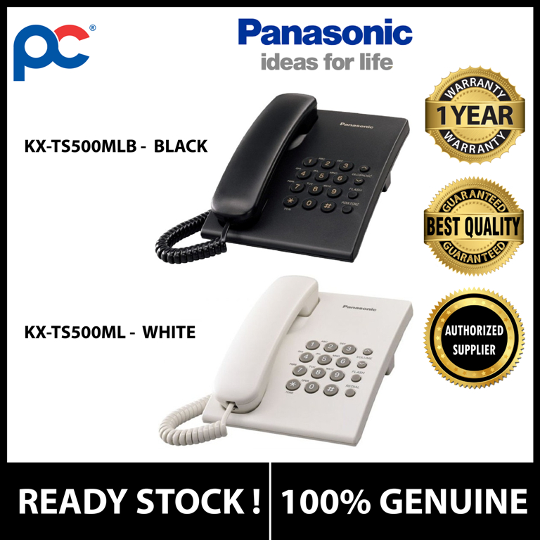 Panasonic Single Line Phone KX-TS500ML | KX-TS500 | KXTS500 | KXTS500MLl | Shopee Malaysia