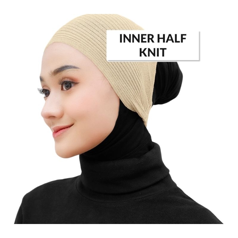INNER SEPARUH BENANG KAIT / INNER HALF KNIT / INNER RAJUT / INNER SEJUK ...