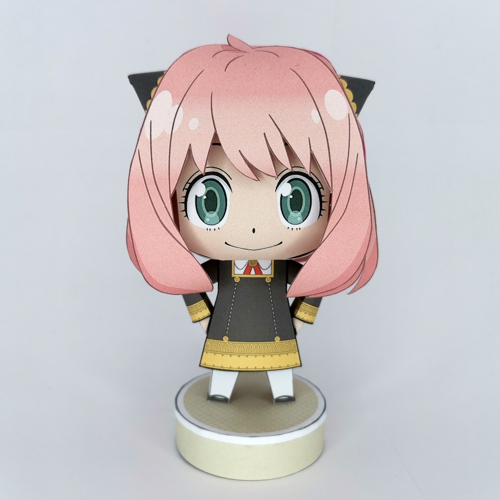Anya Forger (阿尼亚·福杰) - Spy X Family Anime Figure Papercraft 间谍过家家 ...