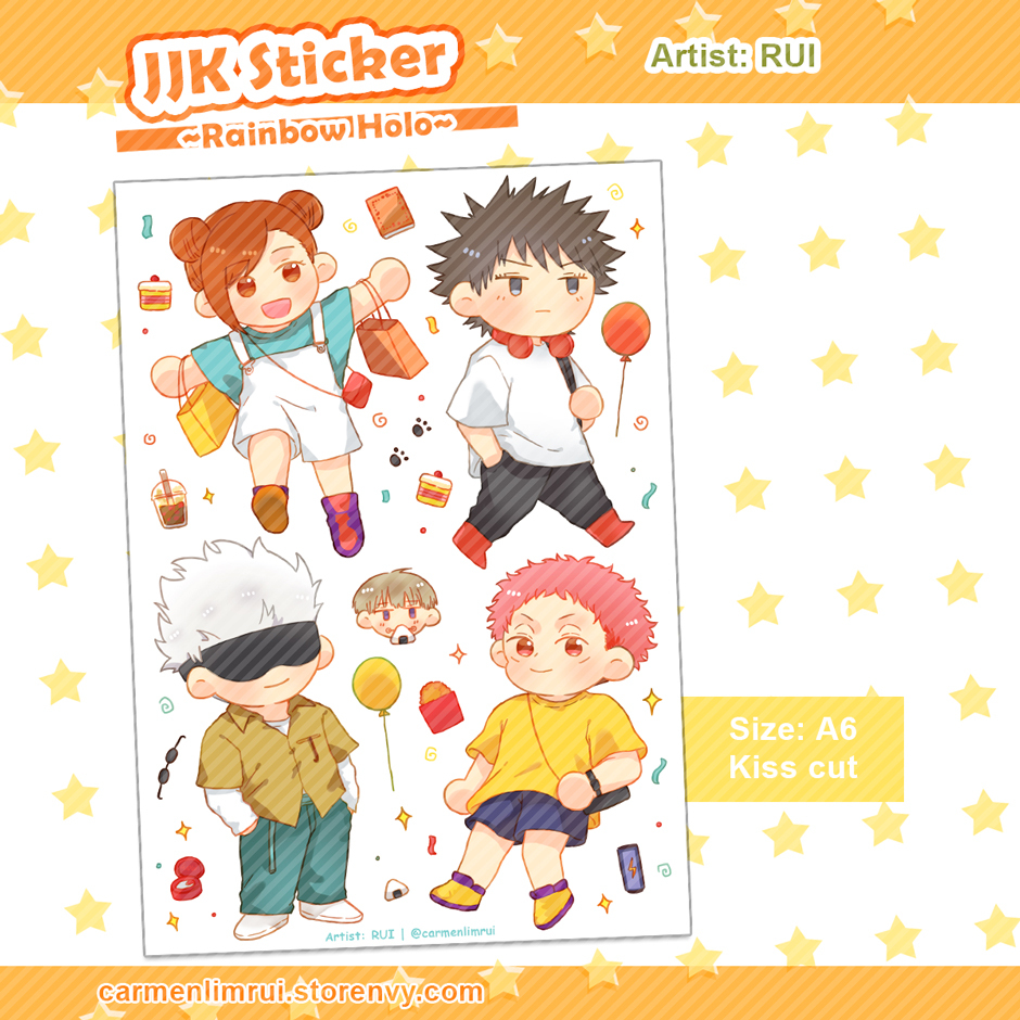 JJK sticker | Odekake sticker | Shopee Malaysia