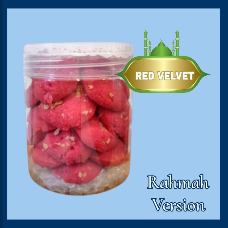 [KUIH RAHMAH] RED VELVET COOKIES | BISKUT HOMEMADE | Shopee Malaysia