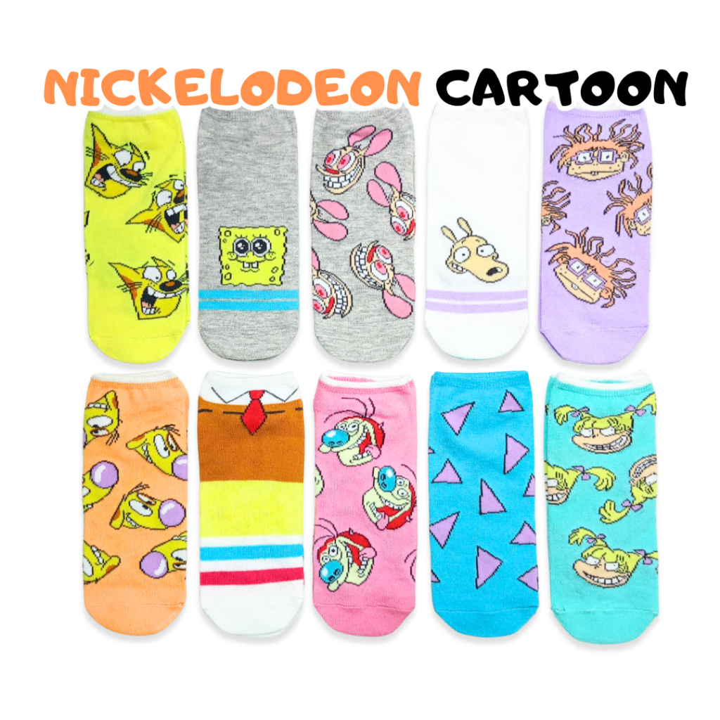 ️NICKELODEON ️ 10-Pair Set Nickdelodeon Rugrats Family Spongebob Catdog ...