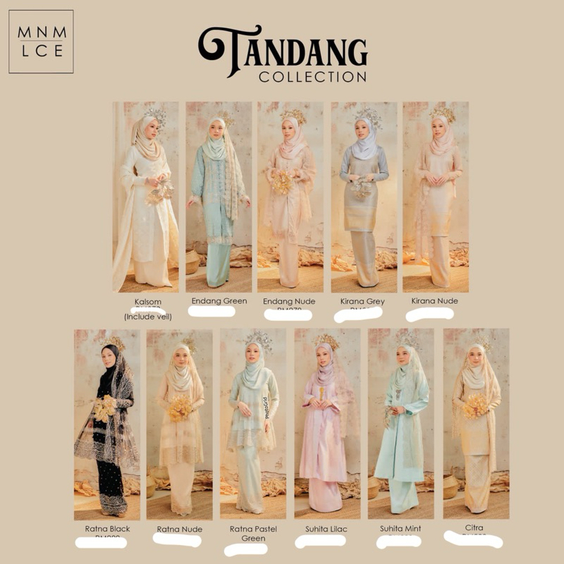 MINIMALACE TANDANG 2023 | KALSOM | ENDANG | KIRANA | RATNA | Shopee ...