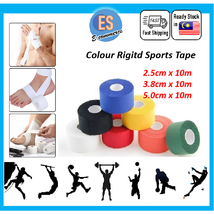 Strapping Rigid Sport Tape Athletic Cotton Tape Trainer Care Muscle ...